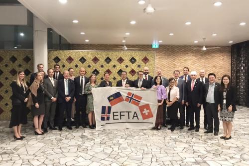 ประธานกลุ่มมิตรภาพสมาชิกรัฐสภาไทย-สวิตเซอร์แลนด์ เข้าร่วมงานเลี้ยงอาหาร ...